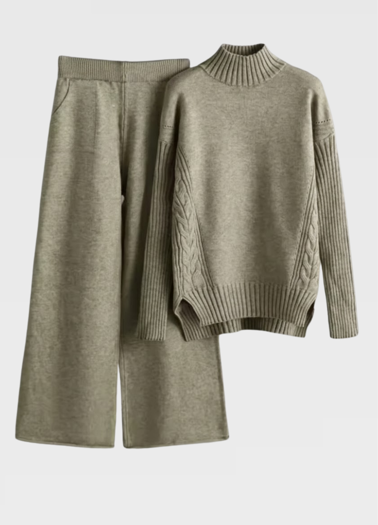 Pletená Súprava Cable Cozy – Mirella-Maison